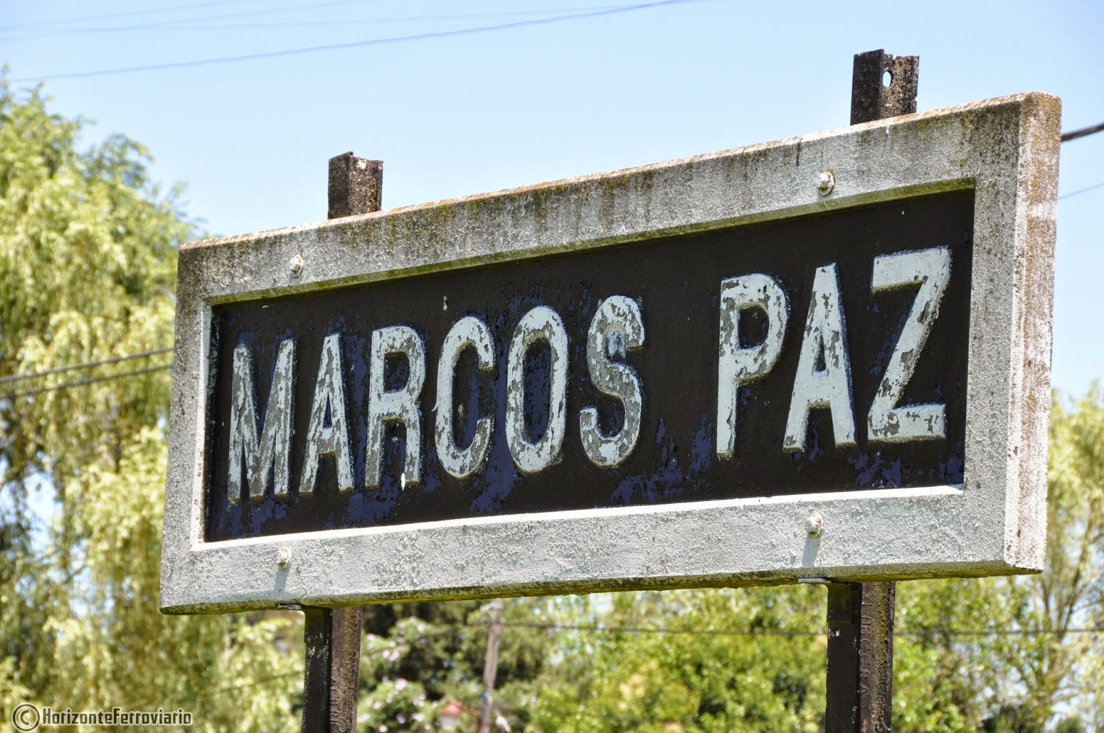 Horizonte Ferroviario: Estación Marcos Paz (C.G.B.A.)