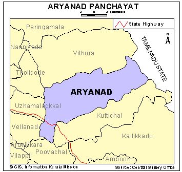Welcome to Trivandrum District: Aryanad / Aryanadu