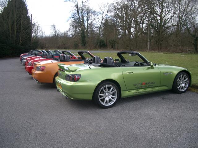 Honda S2000 Roadster "The Power of Dreams": Honda S2000 Lime Green