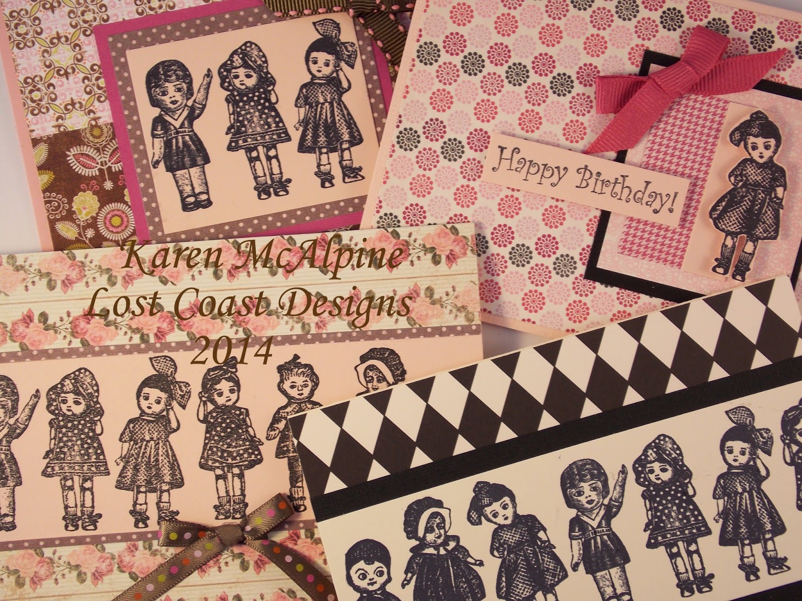 Dreaming and Creating: Pretty little Doll Border Stamp
