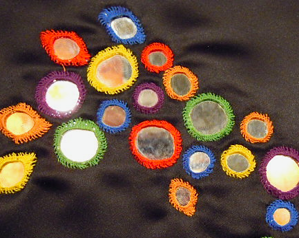 An Elephant a Day: Elephant No. 51: Shisha Mirror Work