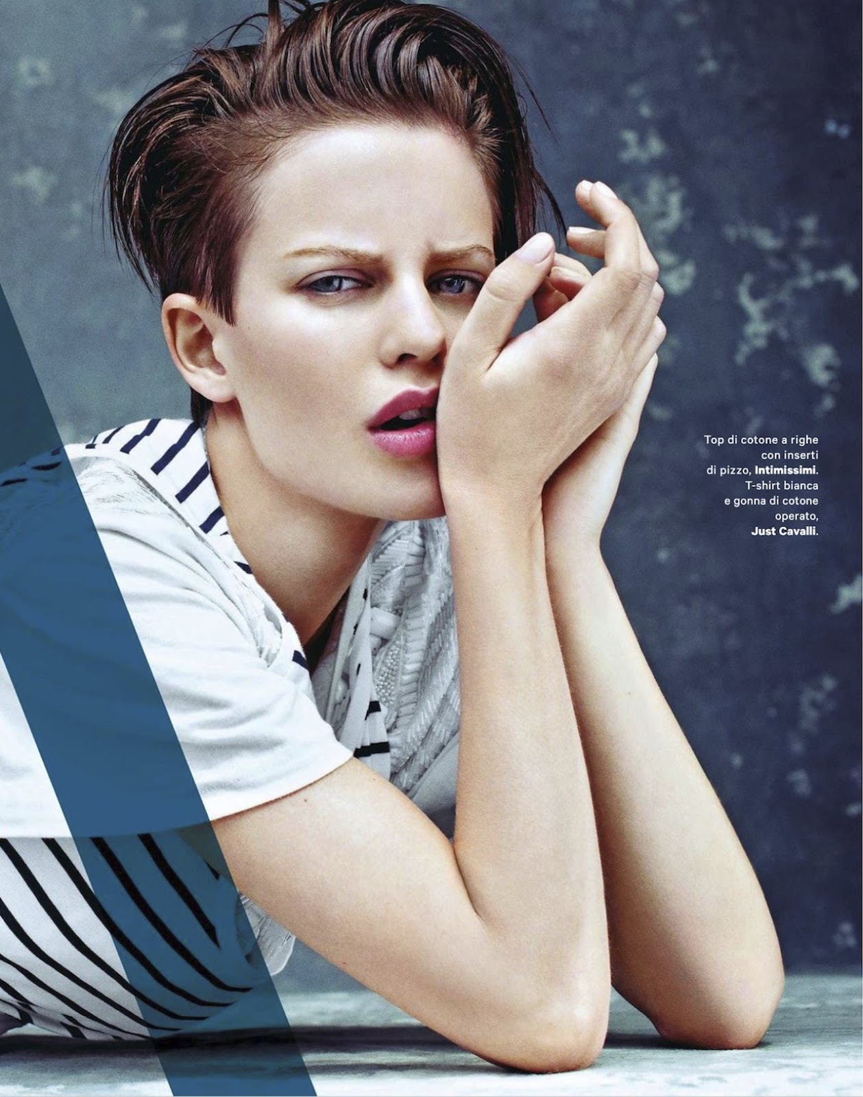 in prima linea: ellinore erichsen by christian anwander for amica july ...