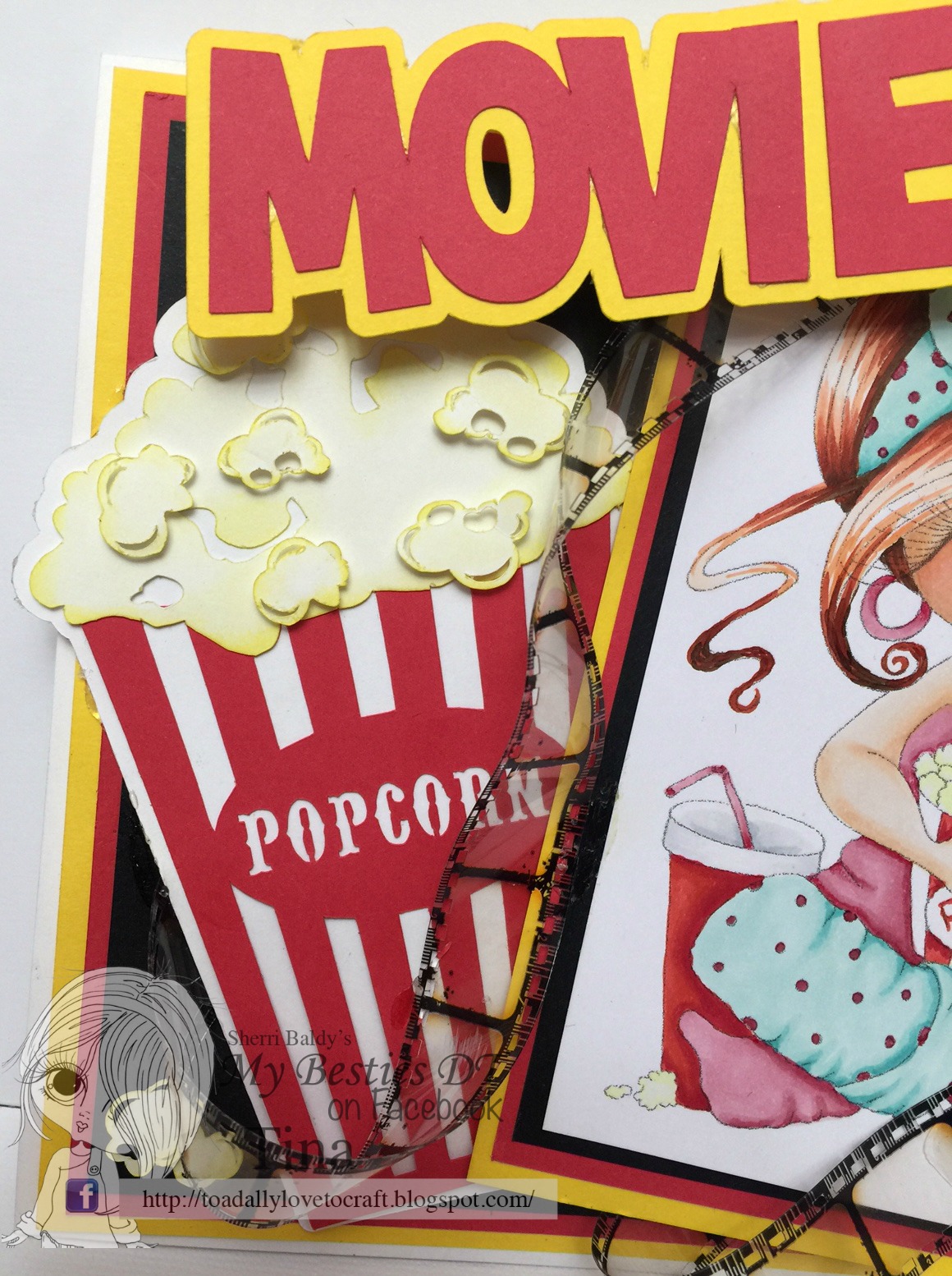 Toadally Love To Craft: Movie Night With Fluffy Bestie