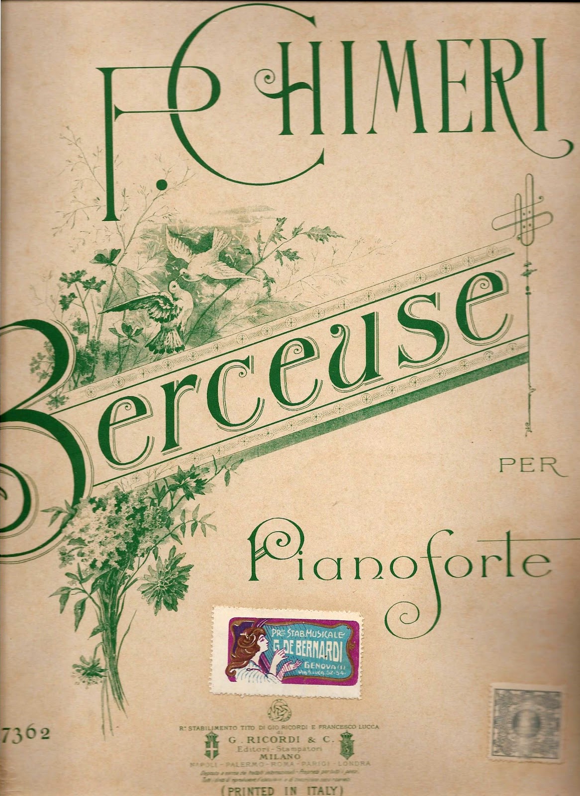 carlomusical: Paolo Chimeri da Lonato (Brescia) maestro di Arturo ...