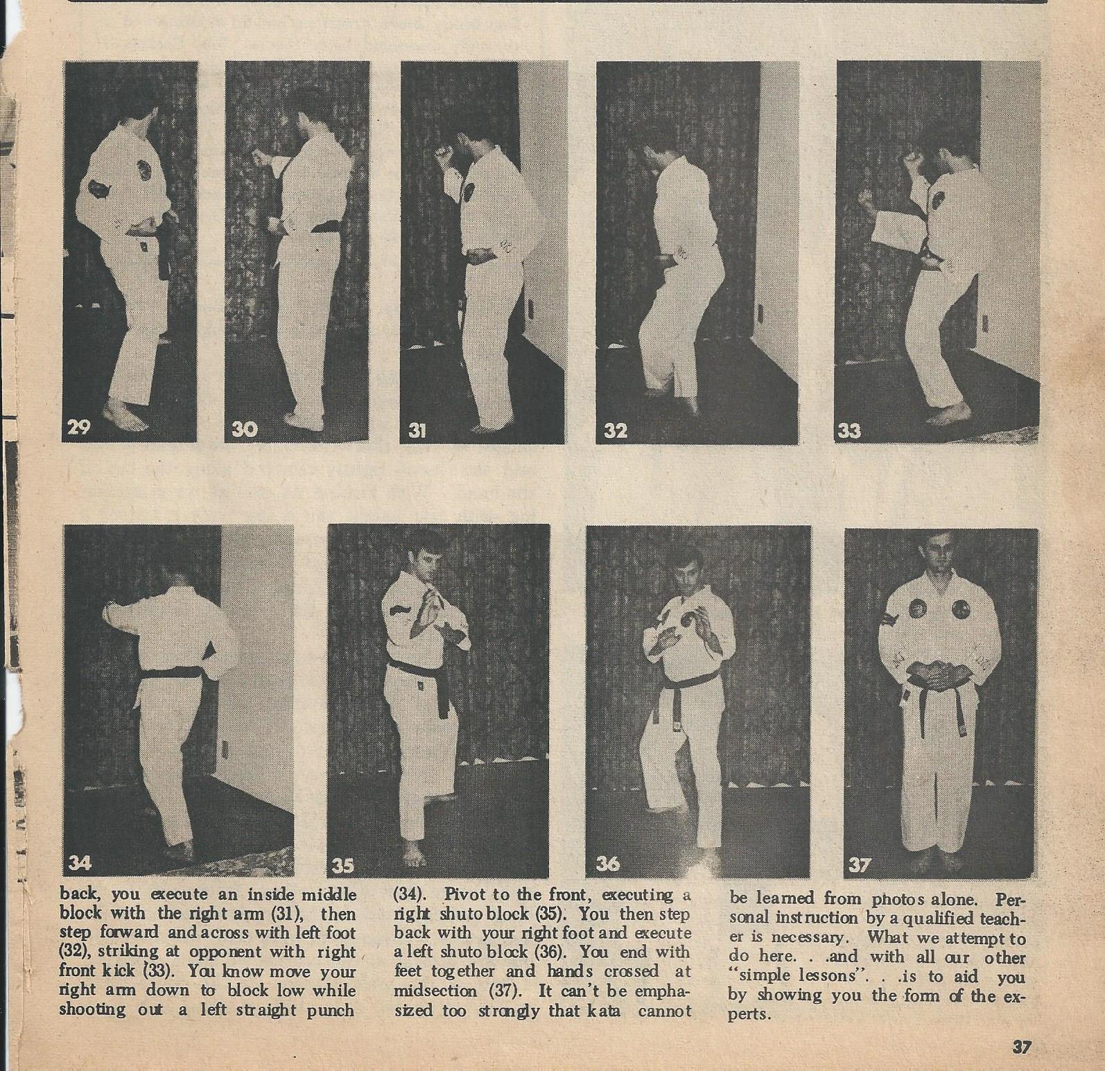 Isshin - Concentration the Art: George Dillman in 1972 on kata Onuncue