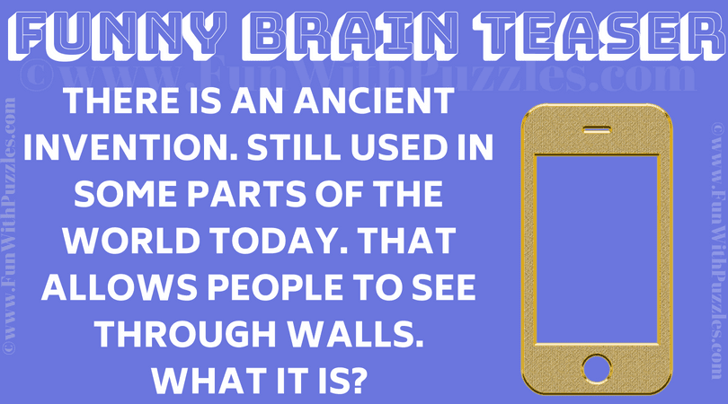Funny Riddle to Trick Your Brain