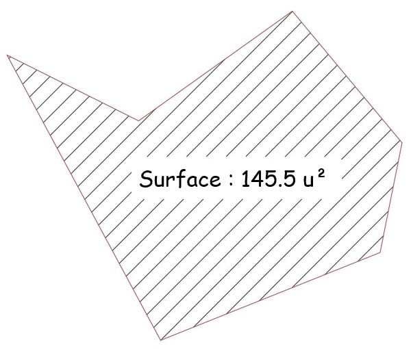 Calcul d'une surface quelconque avec les coordonnées rectangulaires ...