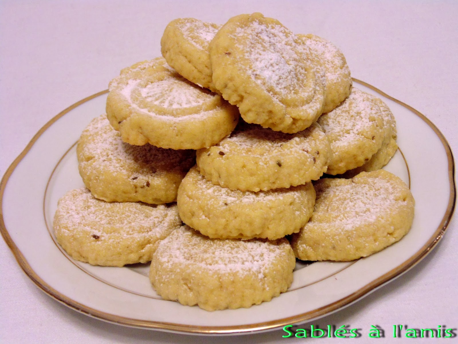 GATEAU GAGA - Love cakes: Sablés à l'anis