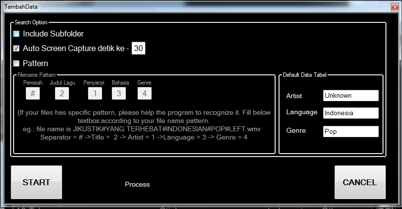 Open All Video Karaoke Files from Directory