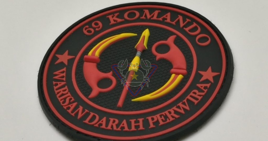 KedaiLoreng: Patch PVC Custom 2 - VAT69 KOMANDO