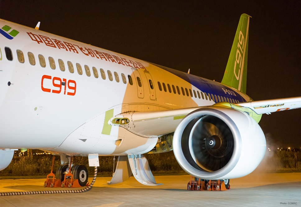 Military and Commercial Technology: Comac C919