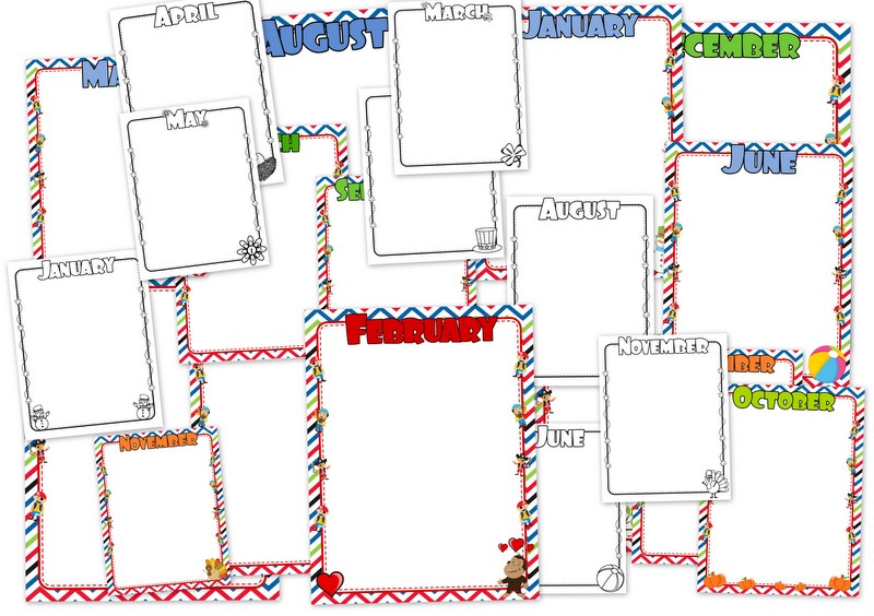 Pirate Themed Days of the Week FREEBIE and New Classroom Materials Pack ...