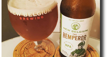 The Bitter Nib: New Belgium The Hemperor, aka HPA, Hemp Pale Ale