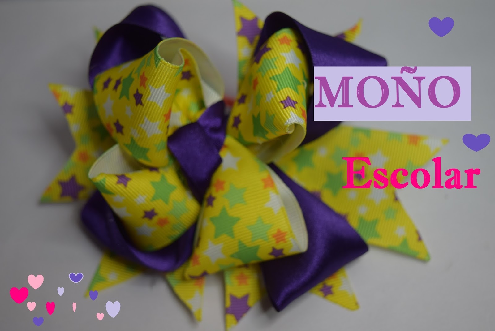 El mundo Seredipity: Moño Escolar