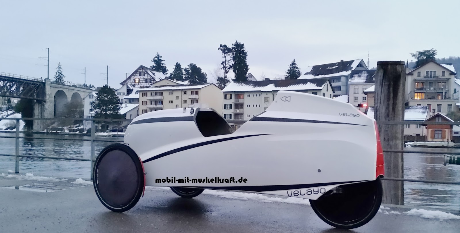 mobil mit muskelkraft: Das Velayo ist da, nun also noch ein Velomobil
