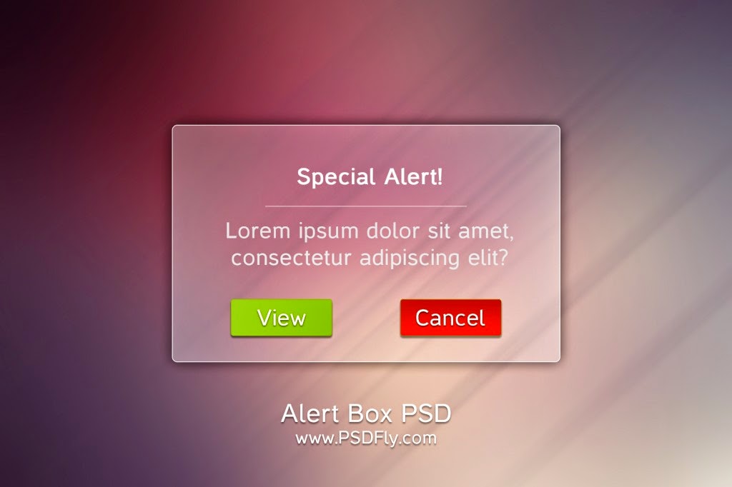 Alert Box PSD | PSD Fly | Download Free PSD Files