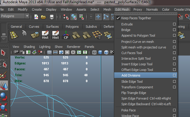 Maya Zest: Quickly convert n-gon or 5 sided polygons into quads in Maya