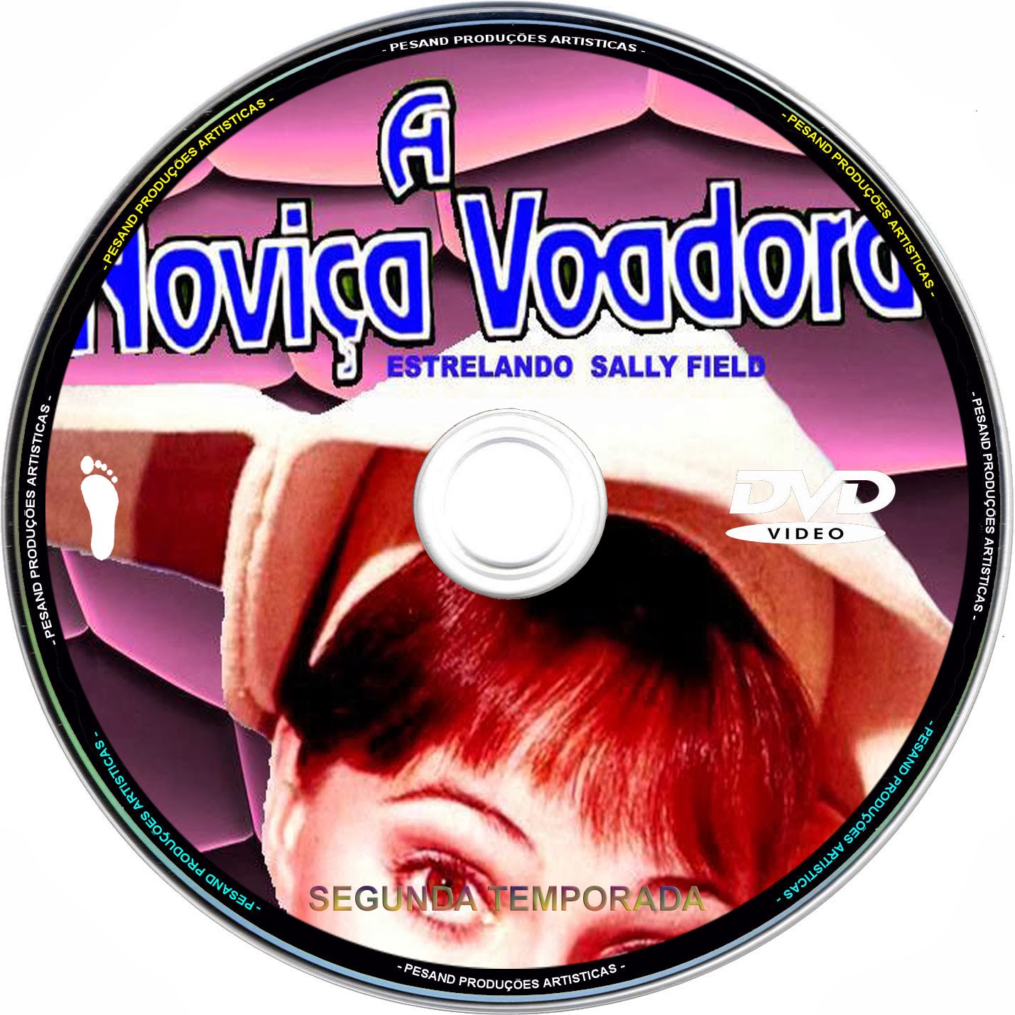 CAPAS EM SÉRIE: CAPAS DVD A NOVIÇA VOADORA