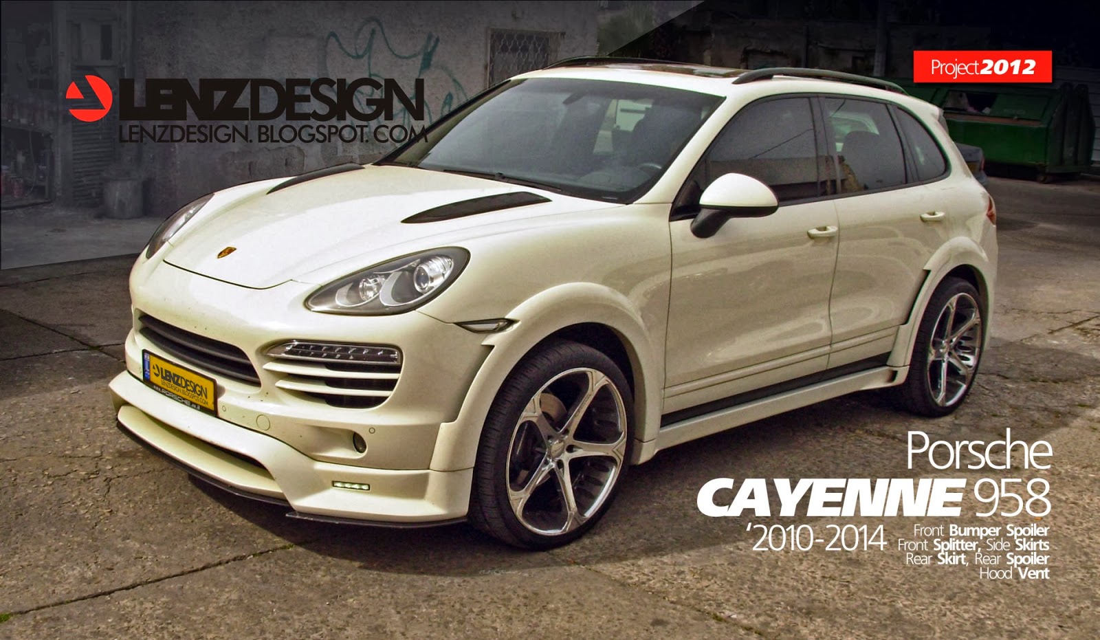 Porsche Cayenne 958 Tuning / Lenzdesign Performance Wide Body Kit ...