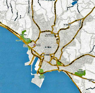 Map of Saint Helier