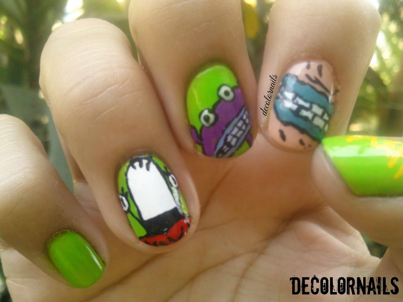 Decolornails : 30 semanas 30 Nail Arts/ SERIE ANIMADA