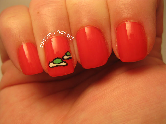 Sonoma Nail Art: Green Eggs and Ham