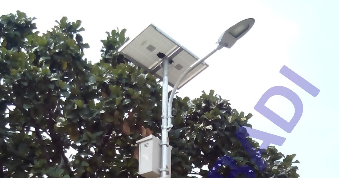 AJA: Tiang PJU Solar Sell