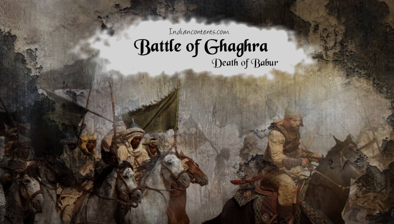 Battle of Ghaghra - Death of Babur