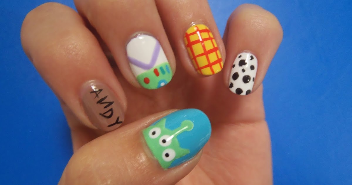 Buzz Lightyear Nail Art