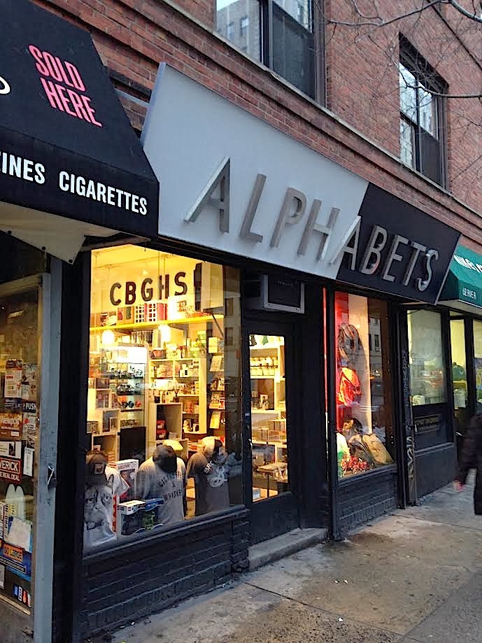 EV Grieve: Alphabets is closing, and moving to its other store on Avenue A
