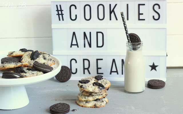Keks hoch zwei: Cookies 'n Cream Cookies