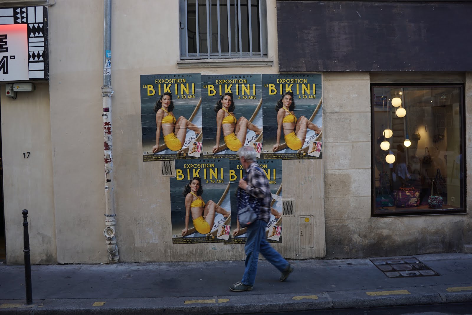 Rues de Paradis: Ava Gardner is all over Paris advertising "Le Bikini a ...