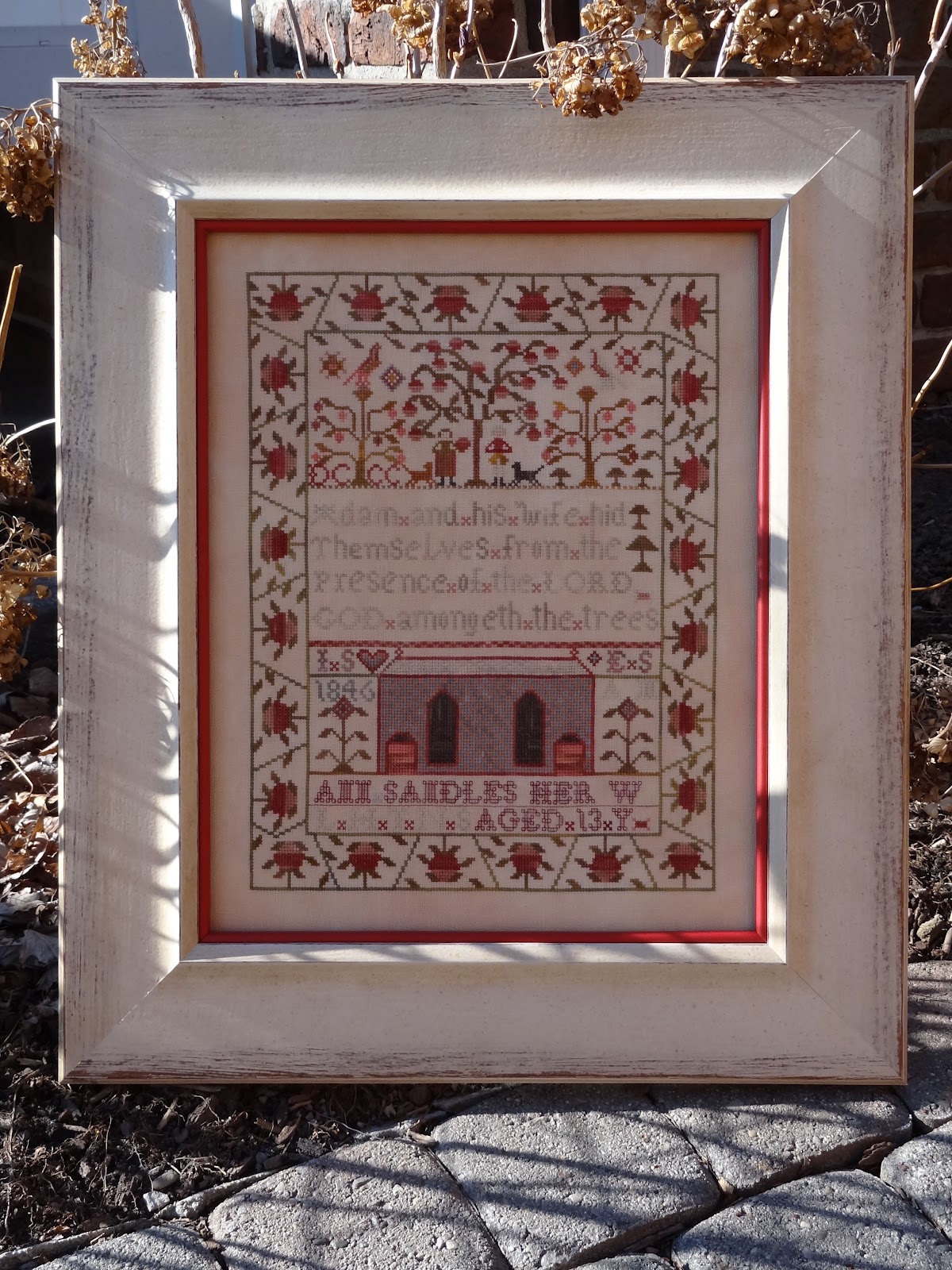 Chocolates for Breakfast; Stitching for Lunch: Ann Sandles 1846 Sampler