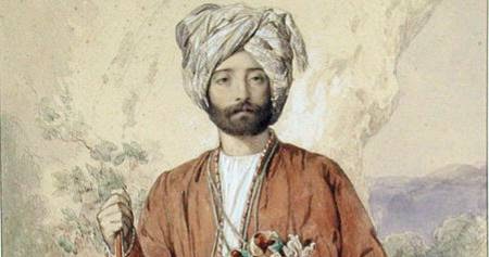 An Afghan warrior at Tehran , 1848–1848 | History of Pashtuns