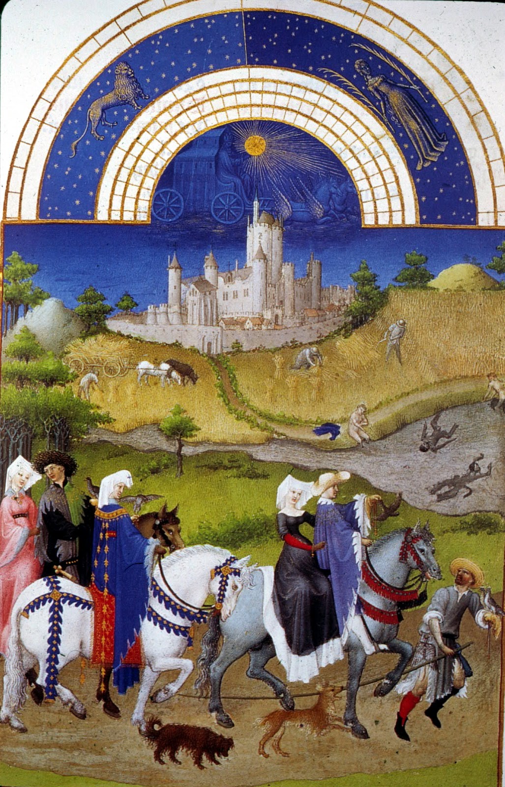 La Imaginación Dibujada: Las muy ricas horas del duque de Berry