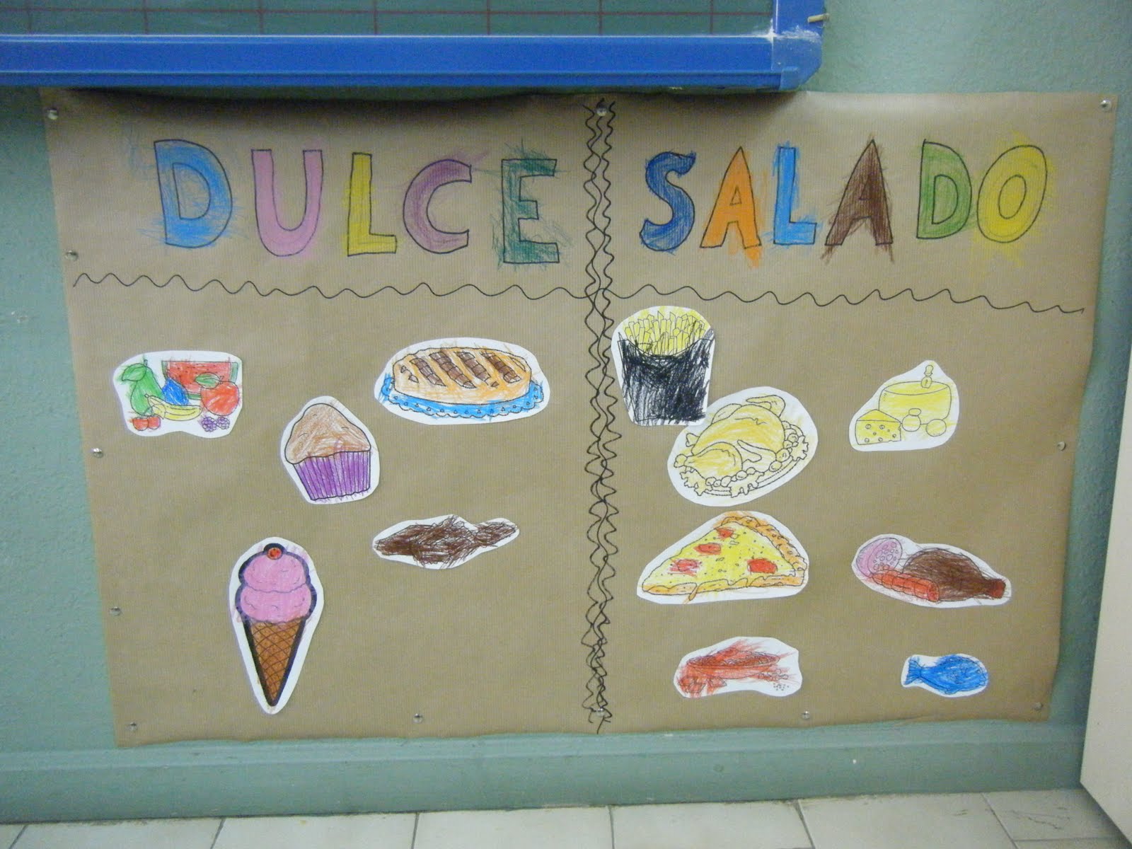 Mi clase de infantil: ¿DULCE O SALADO?