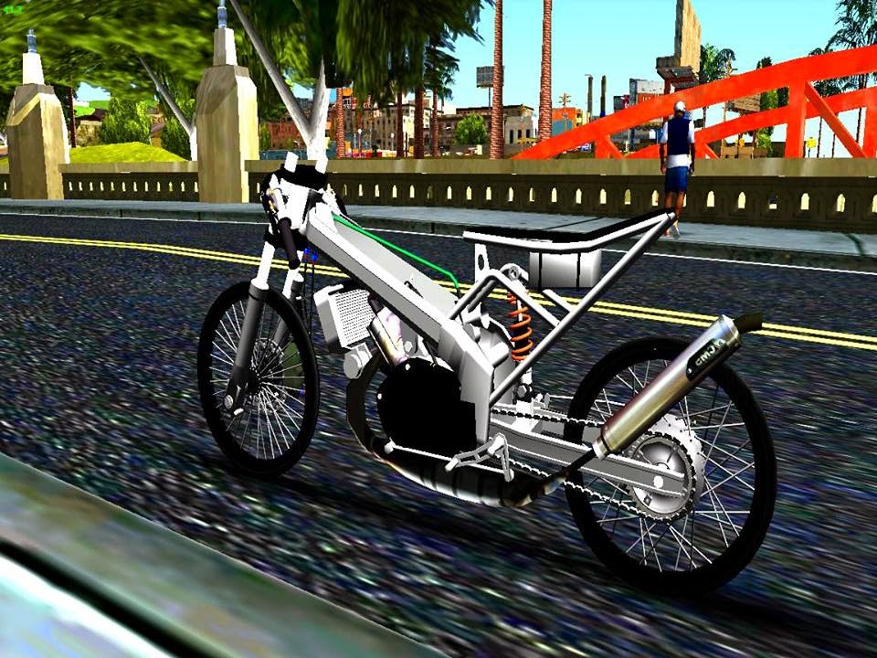 GTA SA - Honda Dash FFA Drag Bike [ gta sa / san andreas ] | Naufal Bagus