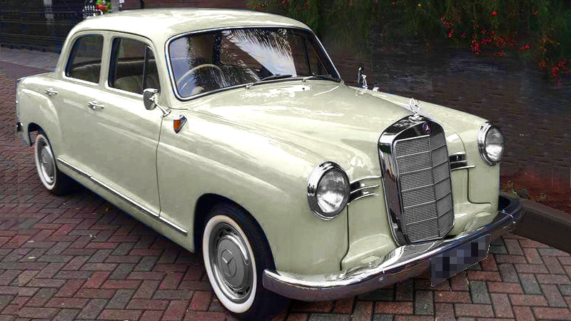 Mercedes-Benz W120 & W121 Mercy Kentang (Ponton)