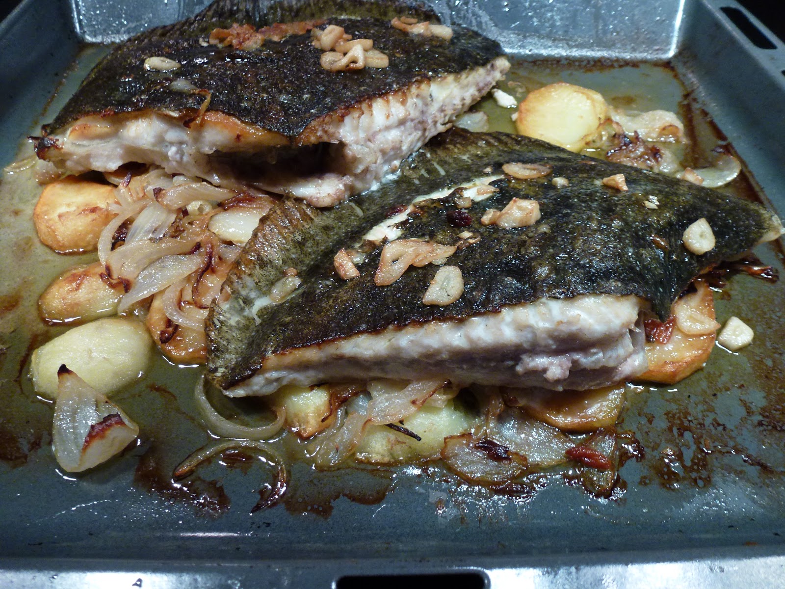 La Moderna Economia: Rodaballo al Horno