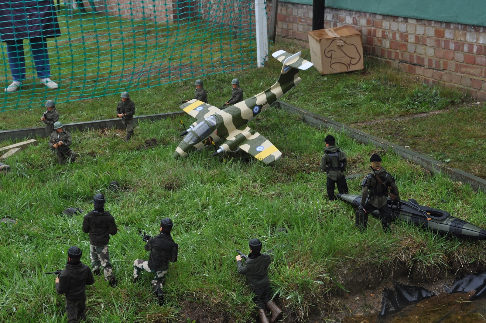 Action Man Falklands Diorama Project