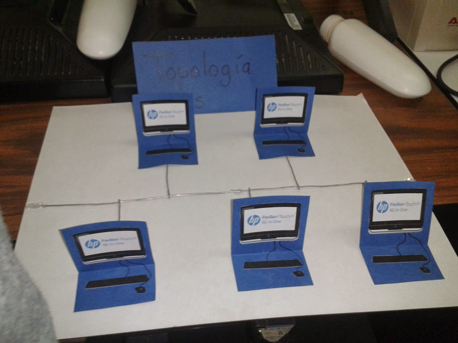 5.1 construir una red de área local: Maquetas, topologias de red