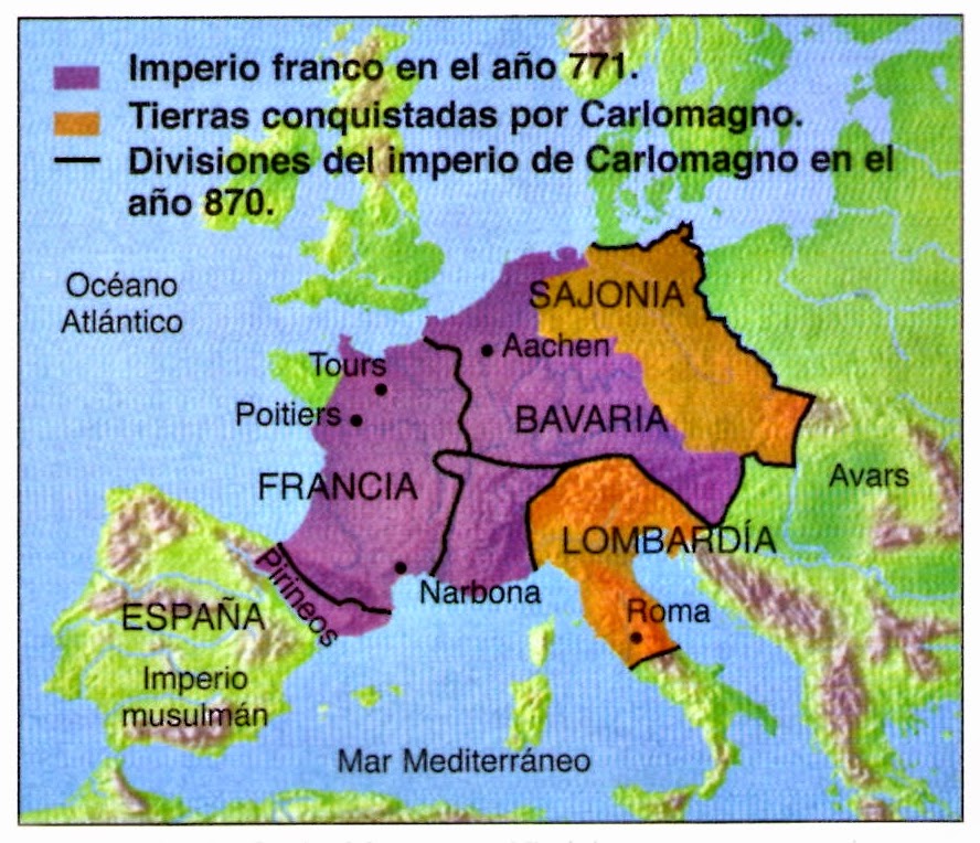Los Carolingios 751 - 843
