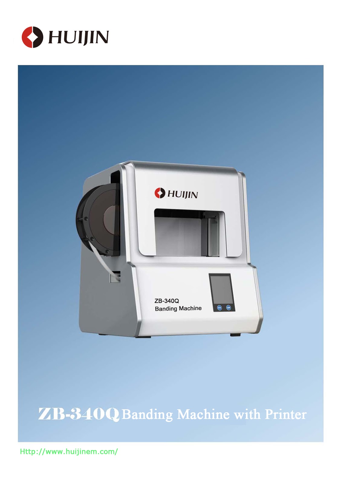 Banding Machine with printer ZB-340Q