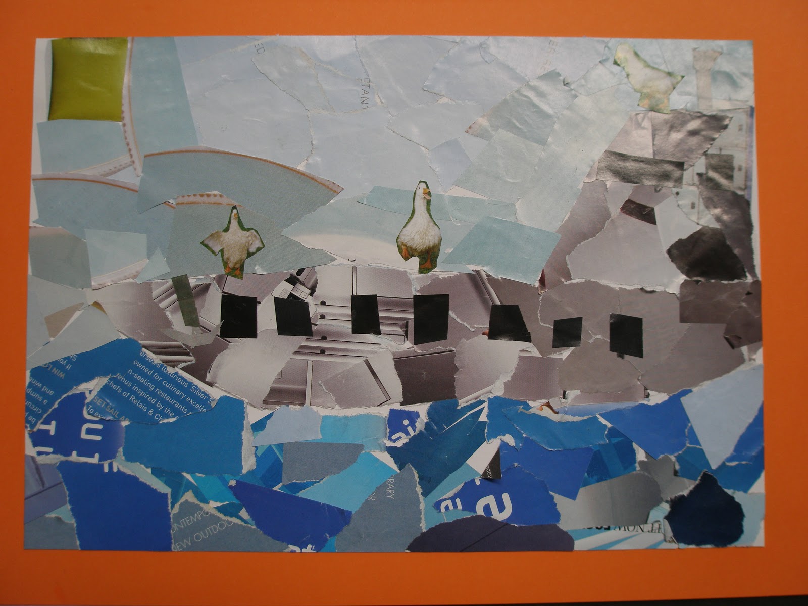 Elwood Primary Art: Year 3 Collages