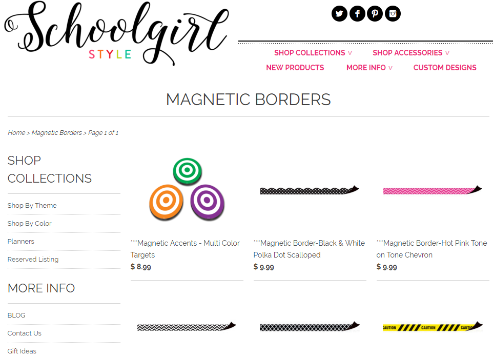 Teaching in a Fishbowl: Magnetic Border - Classroom Decor