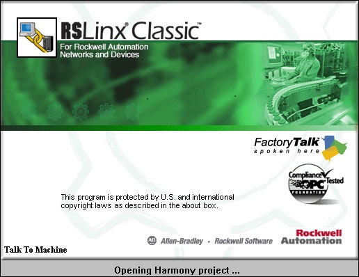 RSLinx Classic ~ Talk To Machine