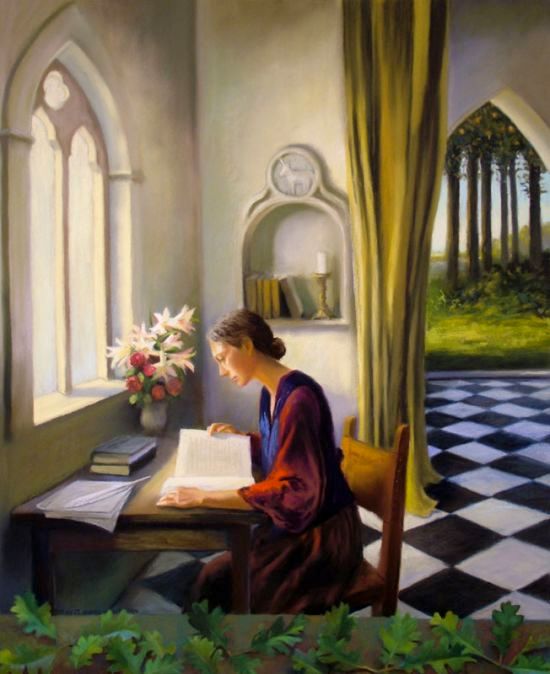 Reading and Art: Deborah DeWit