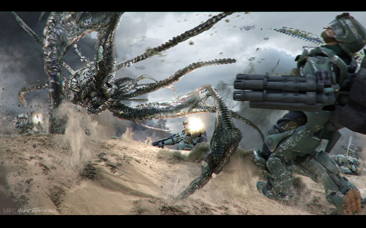 Edge of Tomorrow Concept Arts | Computer Graphics Daily News