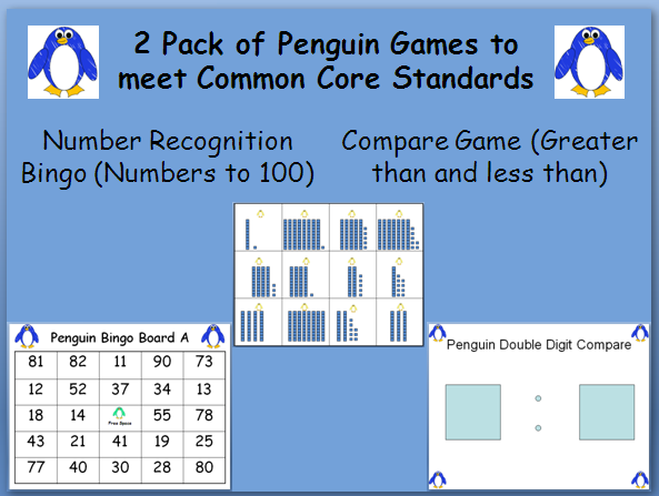 The Elementary Math Maniac: Pengin Math