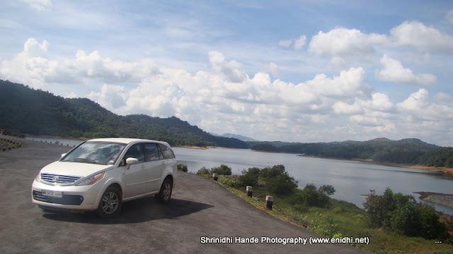 Chakra River Dam on the way to Sagara - eNidhi India Travel Blog